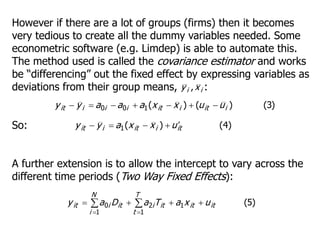 Panel data random effect fixed effect.ppt