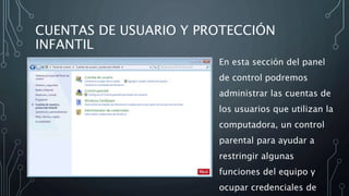 Panel de control | PPSX
