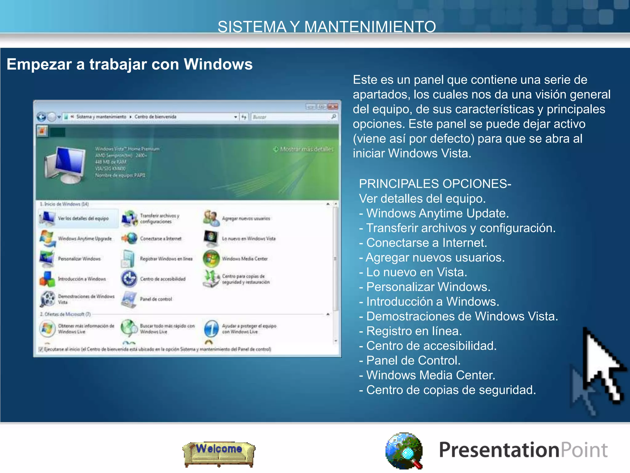 Panel de control byquihuang | PPT