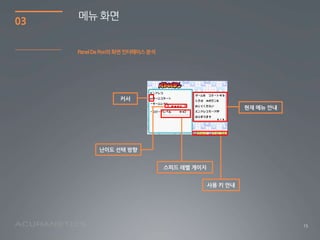 Panel de pon 게임 인터페이스 분석 | PPTX