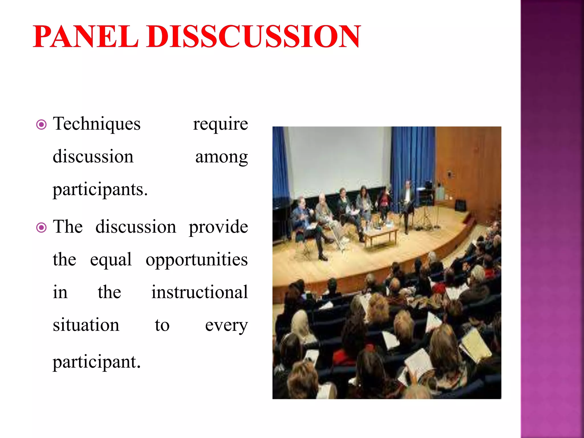 Panel discusion | PPTX