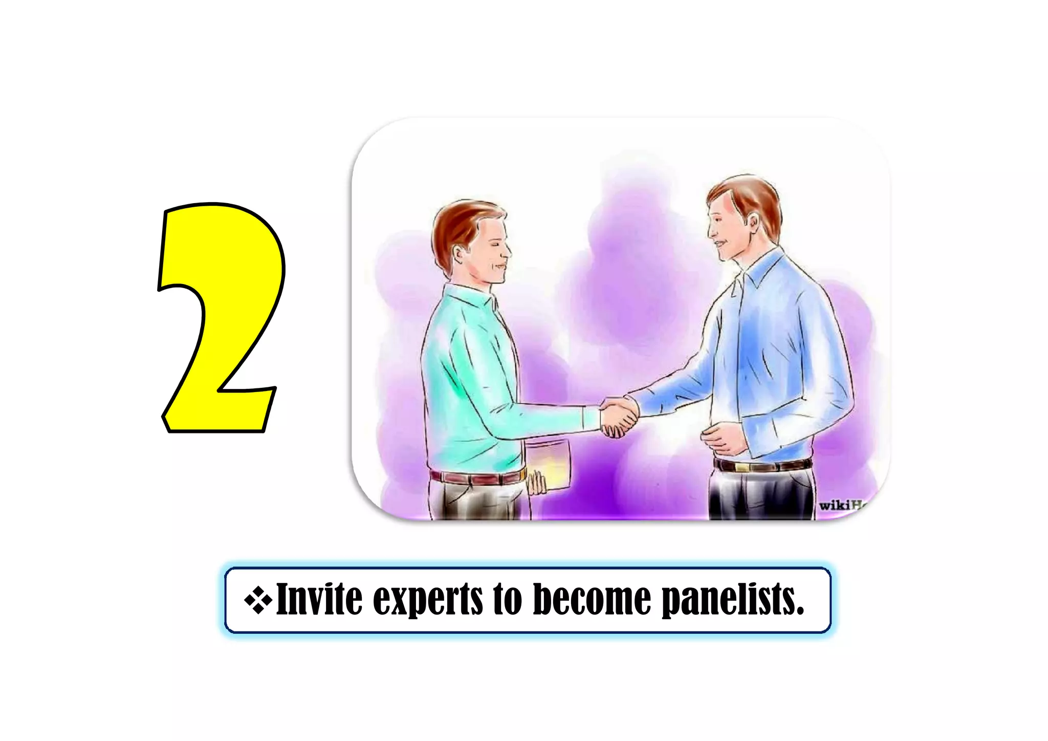 How to Conduct a Panel Discussion | PDF