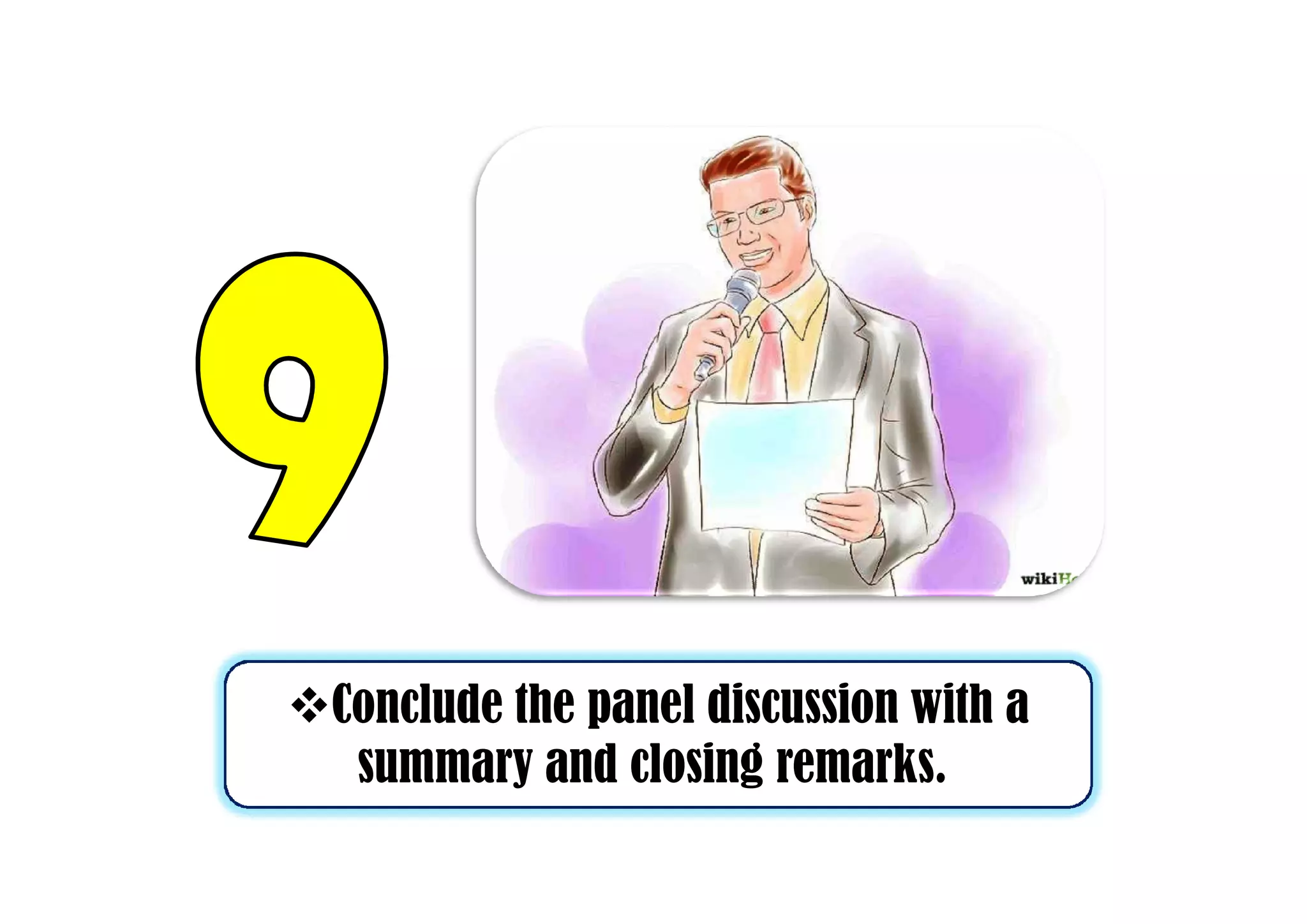 How to Conduct a Panel Discussion | PDF