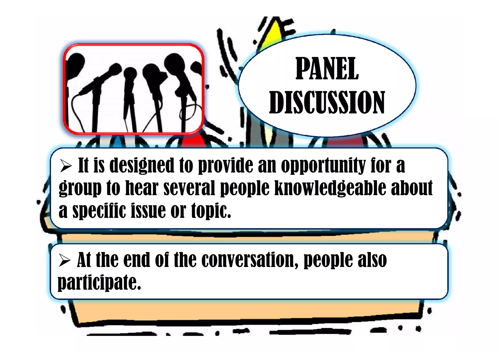 How to Conduct a Panel Discussion | PDF