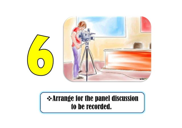 How to Conduct a Panel Discussion | PDF | Events