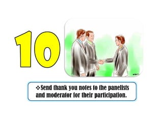 How to Conduct a Panel Discussion | PDF