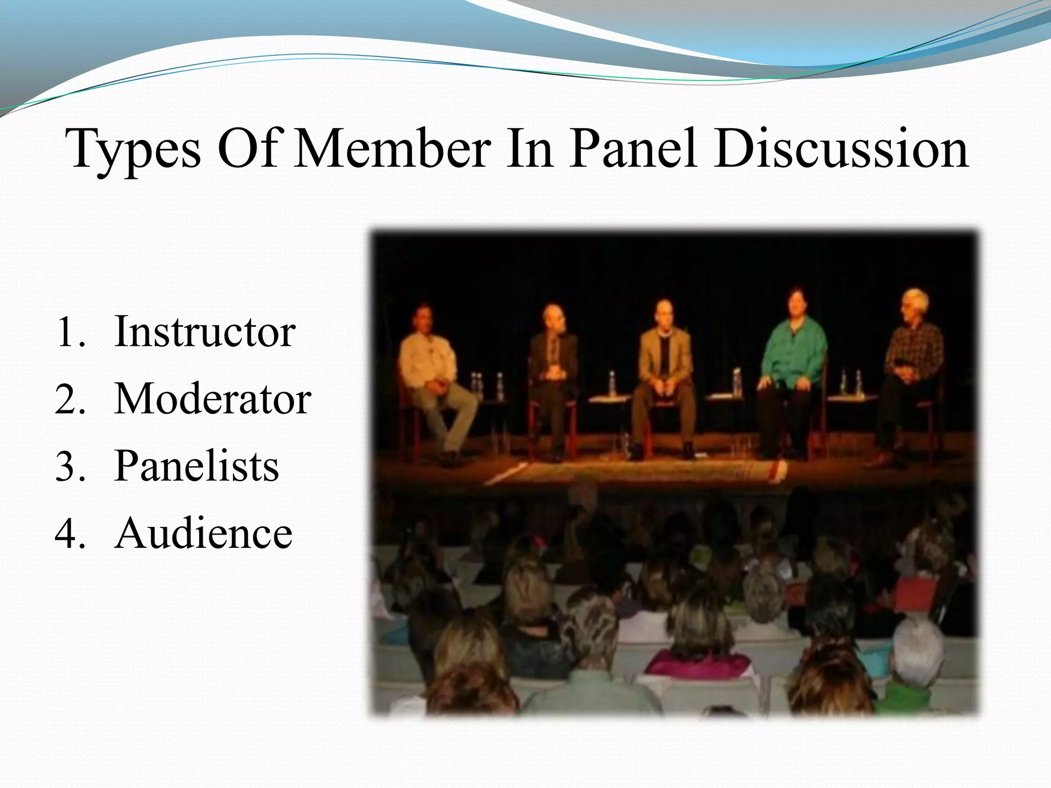 Panel discussion | PPTX