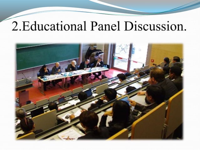 Panel discussion | PPTX | Workshops and Classes | Hobbies & Interests