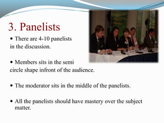 Panel discussion | PPTX