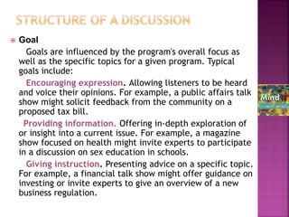 Panel discussion | PPT