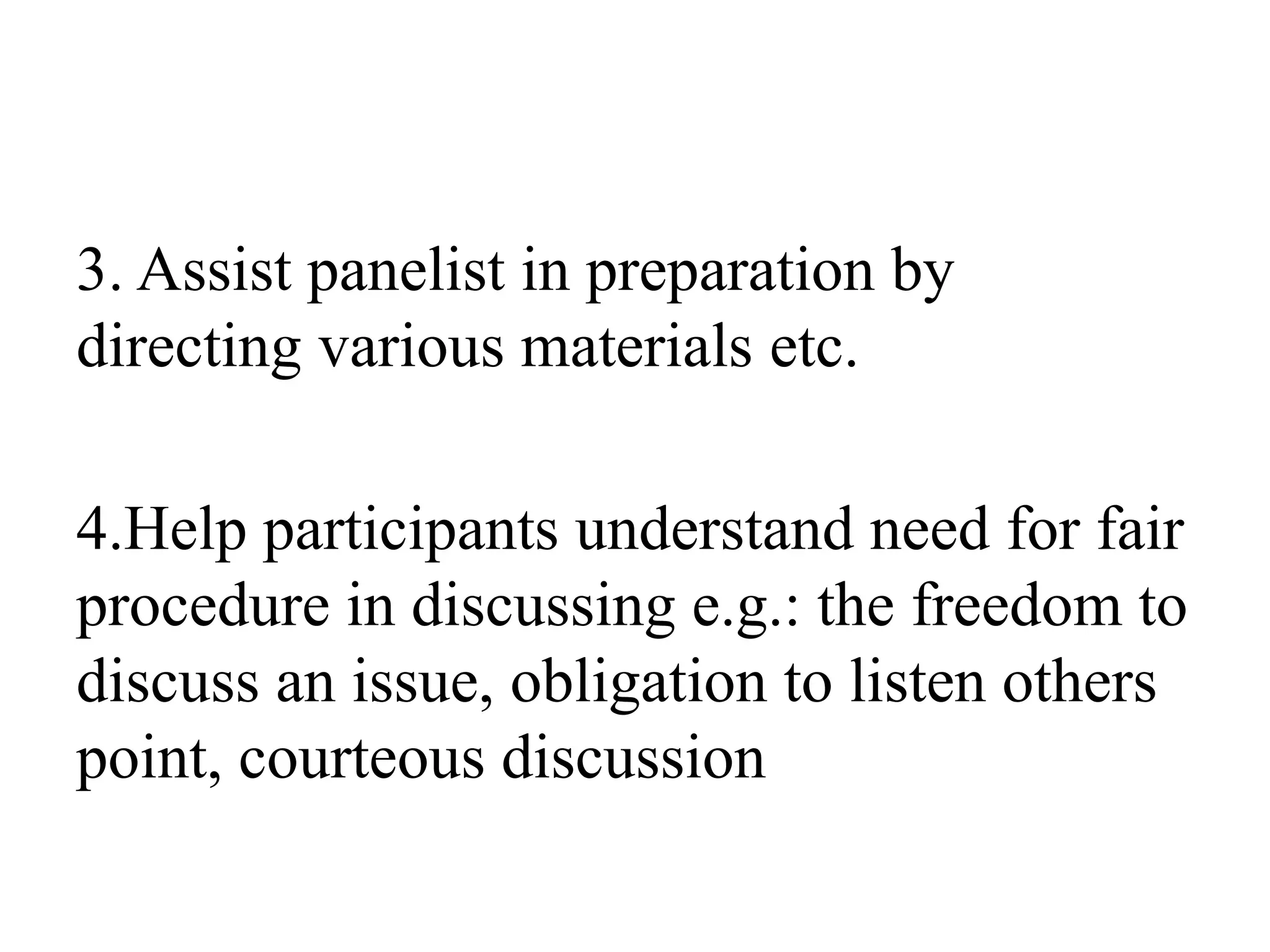 Panel discussion | PPTX