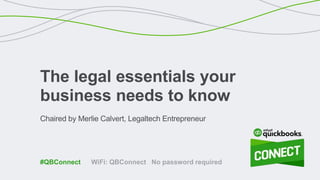 Panel discussion: Essential legal advice to keep your business on track ...