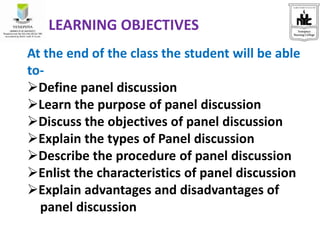 Panel discussion anand ync | PPT