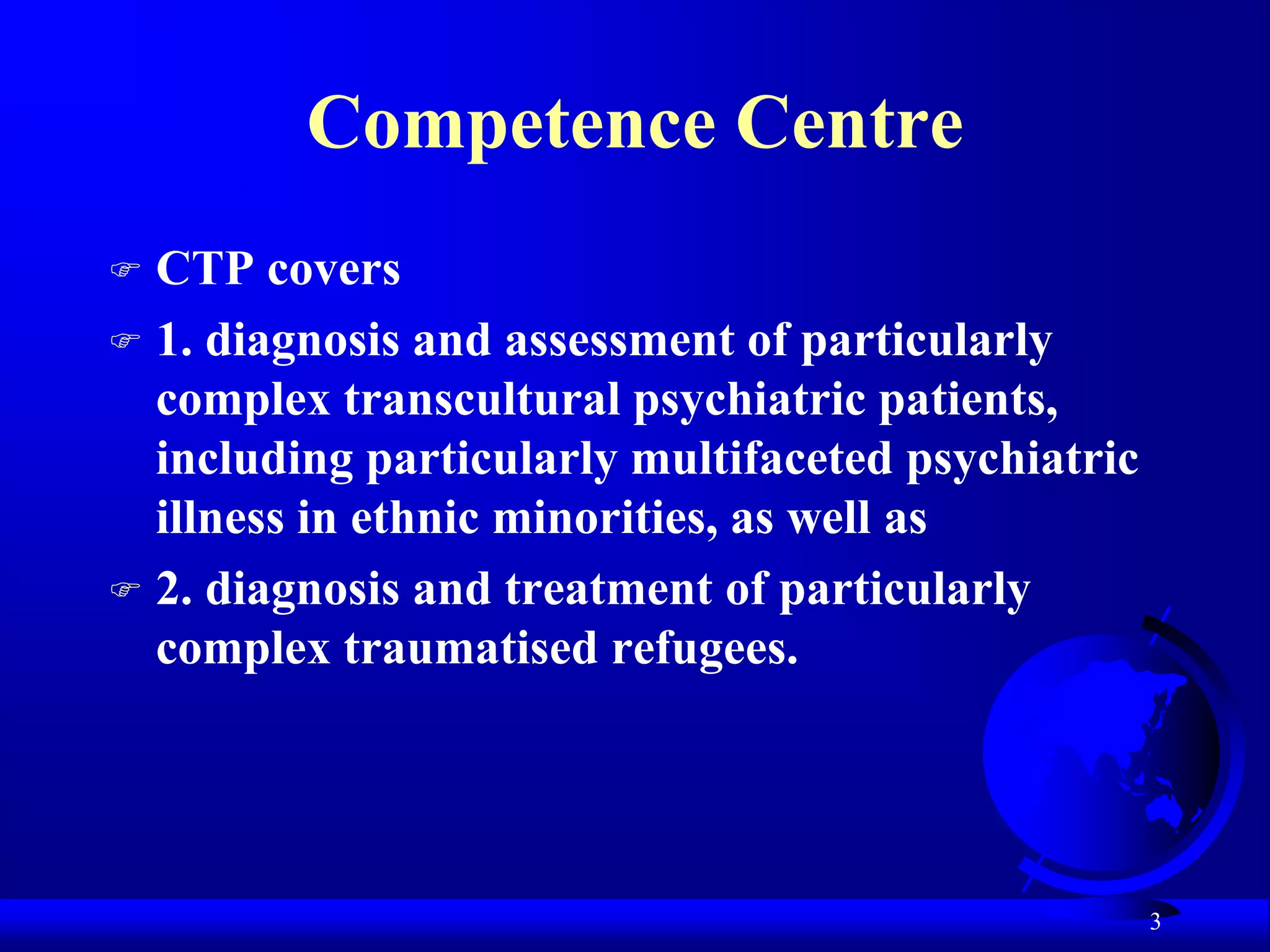 Marianne Kastrup: Competence Centre Transcultural Psychiatry, Copenhagen | PDF