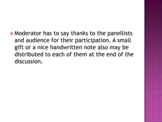 Panel discussion mukesh | PPT