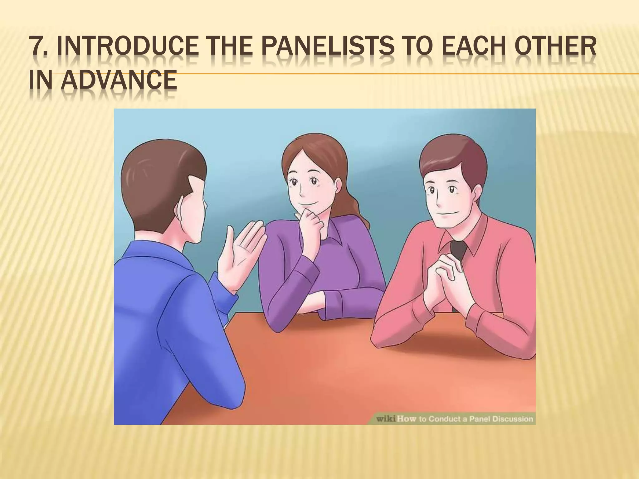 Panel discussion ppt | PPTX