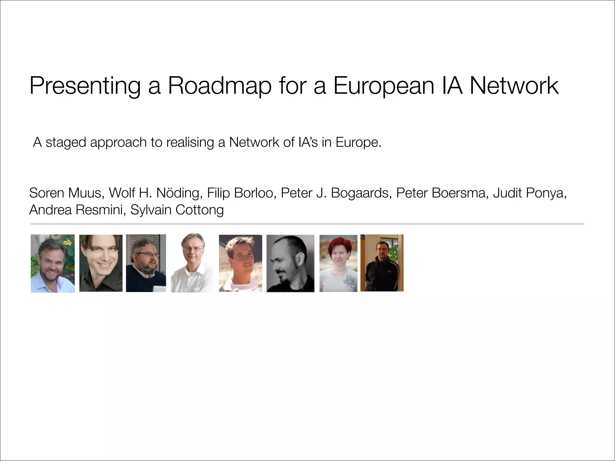 Panel EU IA Roadmap V08 | PPT