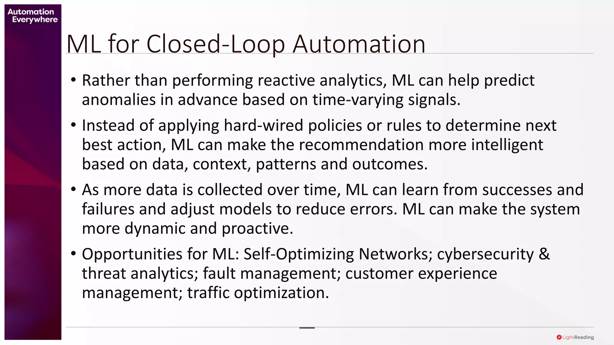 Closed Loop Automation for NFV | PPT