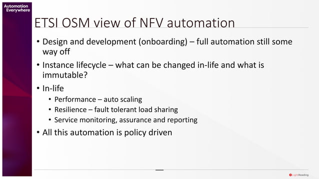 Closed Loop Automation for NFV | PPT