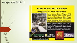 Panel lantai hebel