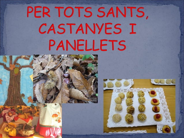 Panellets A L’Aula D’Acollida | PPT