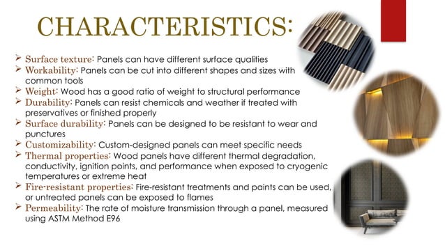 PANELLING AND CLADDING tghsthy6i7i8.pptx | Woodworking | Arts and Crafts