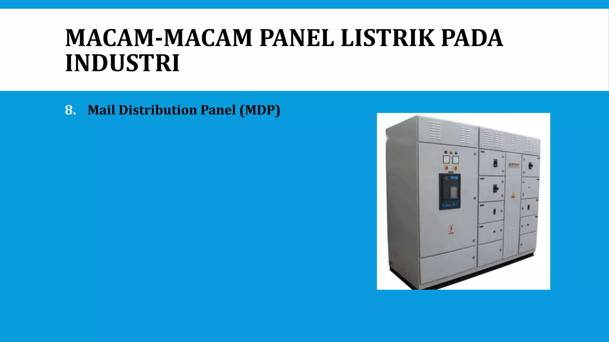 Panel listrik: Tipe Box Panel Listrik | PPTX