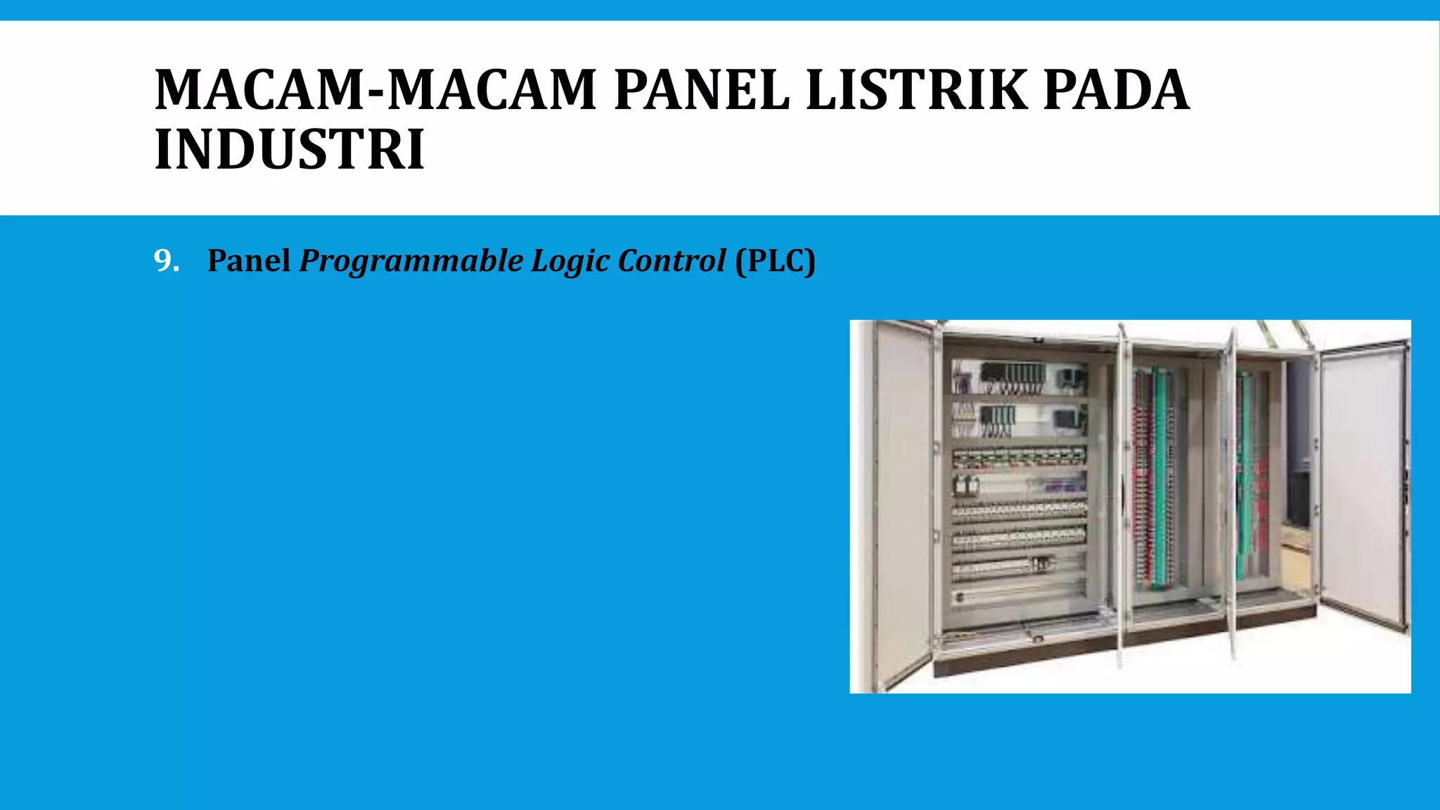 Panel listrik: Tipe Box Panel Listrik | PPTX