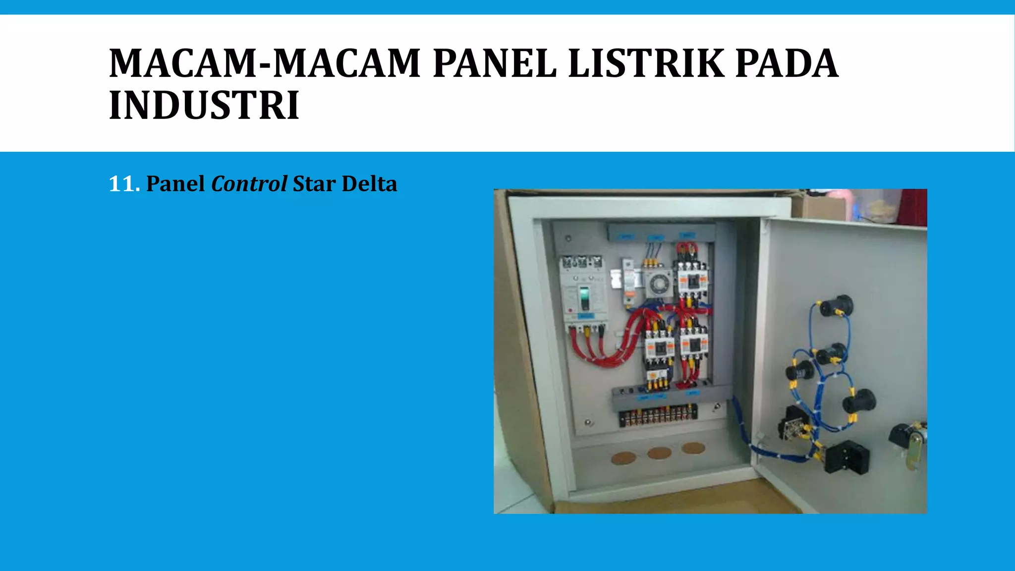 Panel listrik: Tipe Box Panel Listrik | PPTX