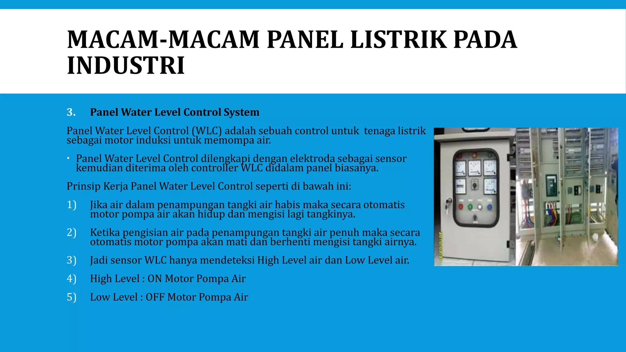 Panel listrik: Tipe Box Panel Listrik | PPTX