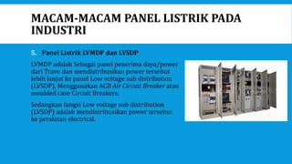 Panel listrik: Tipe Box Panel Listrik | PPTX