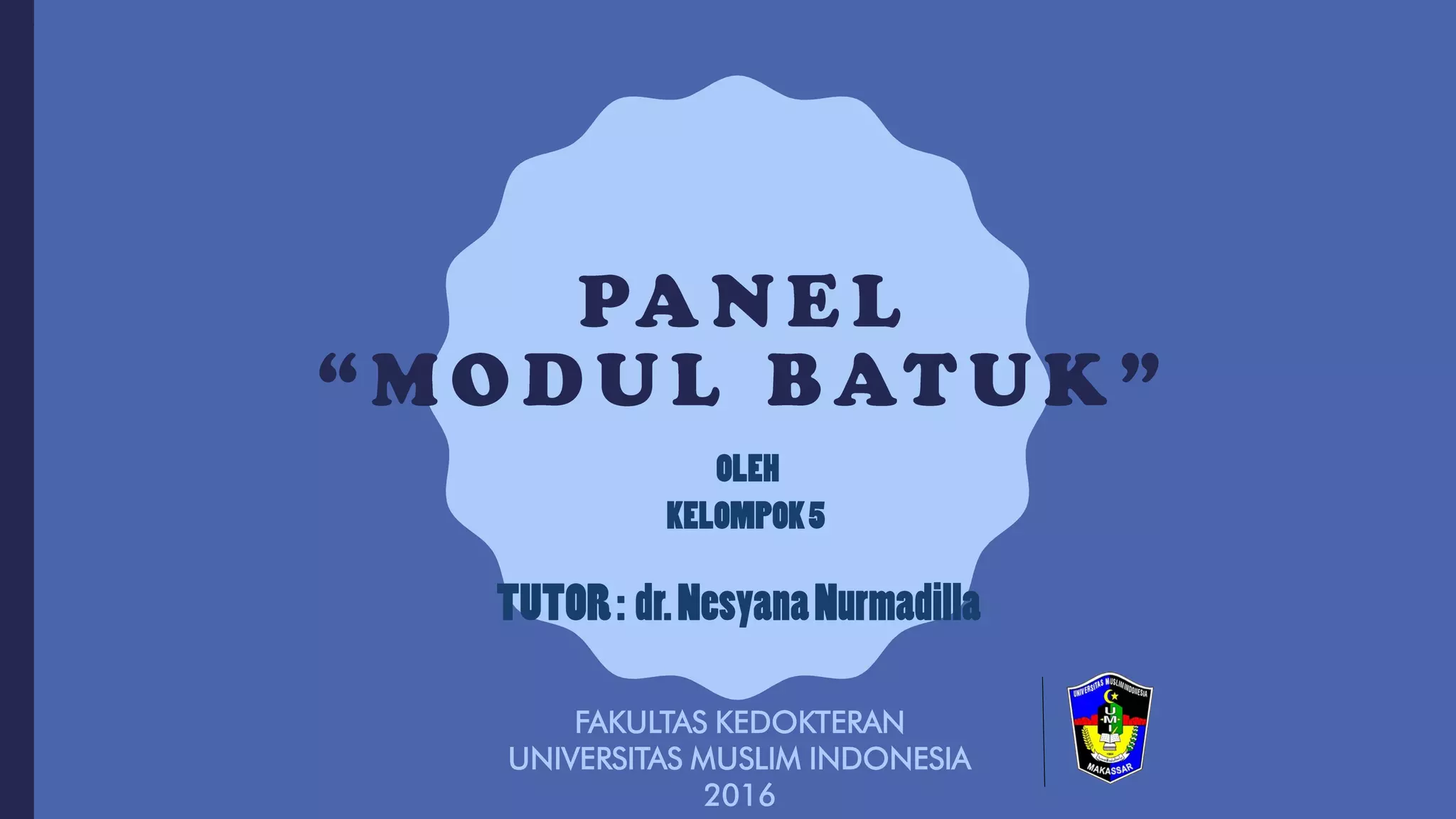 PBL MODUL BATUK BLOK RESPIRASI | PPT