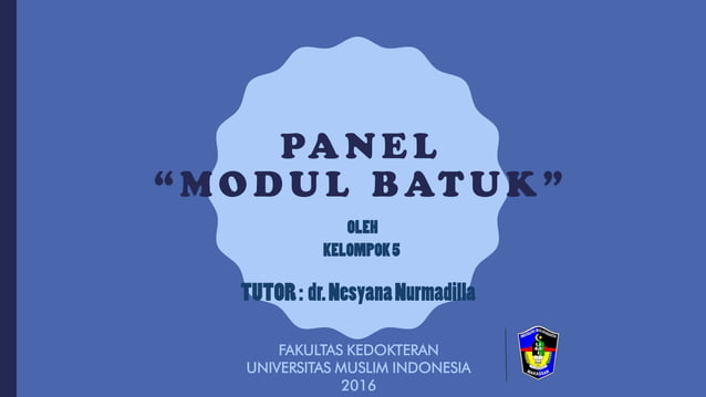 PBL MODUL BATUK BLOK RESPIRASI | PPT