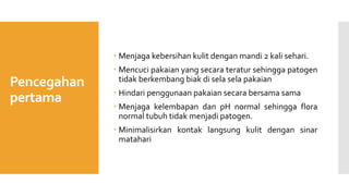 PANEL MODUL BERCAK PUTIH BLOK TROPIS FAKULTAS KEDOKTERAN UMI | PPTX