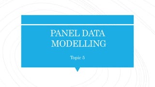 panel regression.pptx | Free Download