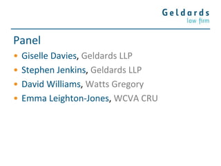 Panel round-up and Q&A | PPT