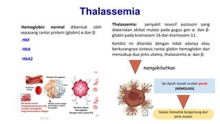 Thalassemiaaaaaaaaaaaaaaaaaaaaaaaaaaaaaa | PPTX