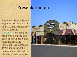 Panera bread | PPT