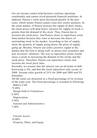 Panera Bread Case AnalysisExecutive SummaryPanera Bread Compan.docx
