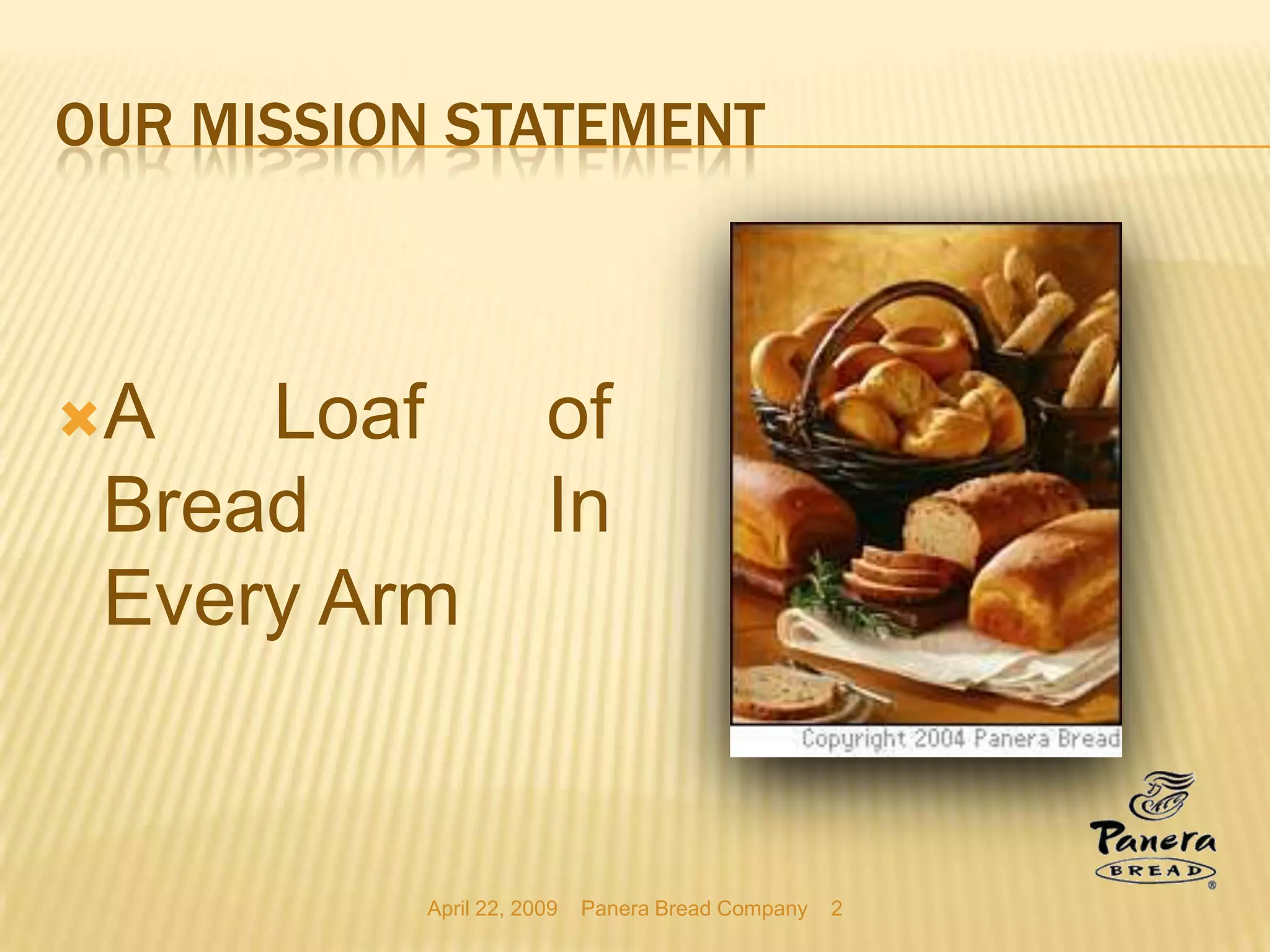 Panera Bread Company | PPTX