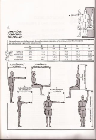 Panero, dimensionamento humano b3,4,5,6,7,8e9 | PDF