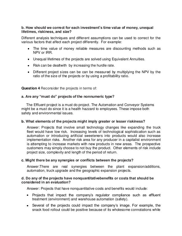 Pan europa foods - Project Management