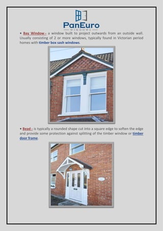 Timber Window and Door Glossary | PDF