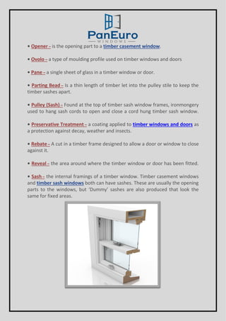 Timber Window and Door Glossary | PDF