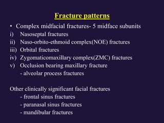 panfacial fractures- anatomy, clinical features, radiology.pptx
