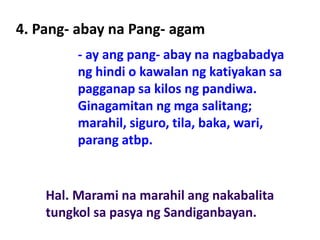 Pang abay | PPTX