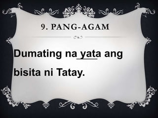 Pang abay na Panang-ayon, pananggi at pang-agam (ACTIVITY) | PPTX