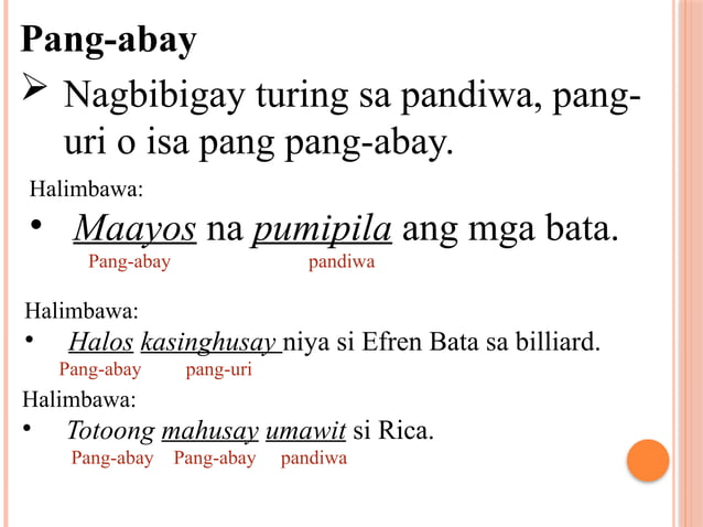 MGA PANURING POWERPOINT PANG-ABAY AT PANG-URI.pptx