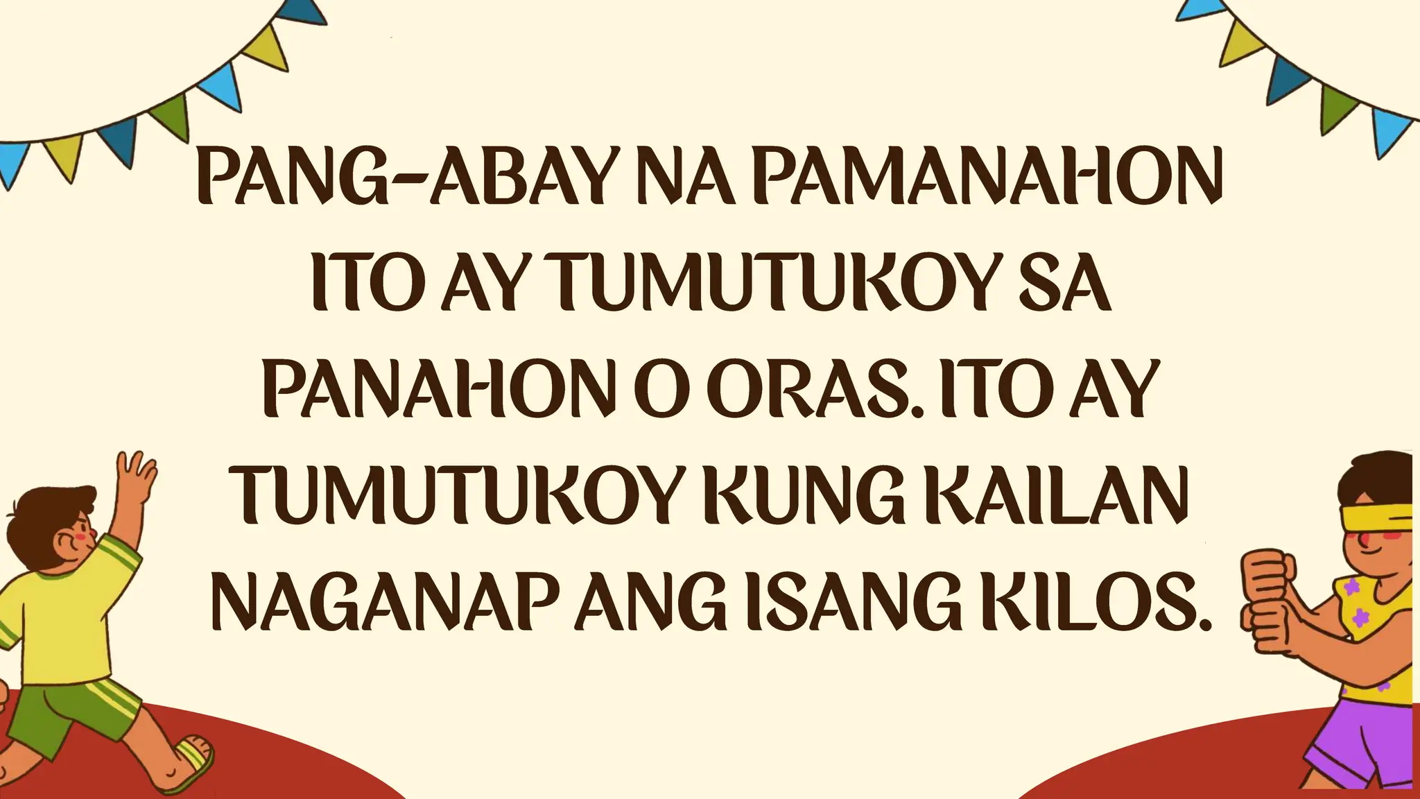 Pang-abay: Isang Topiko sa ika-walong Baitan sa Asignaturang Filipino | PPT