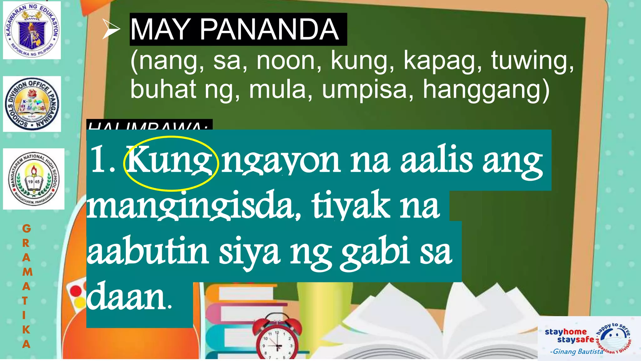 Pang abay na pamanahon | PPTX